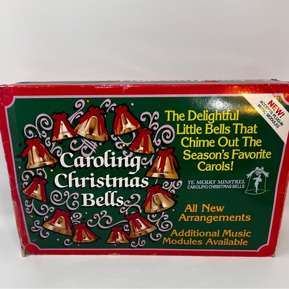 ye merry minstrel | Holiday | Vintage Caroling Christmas Bells Ye Merry ...